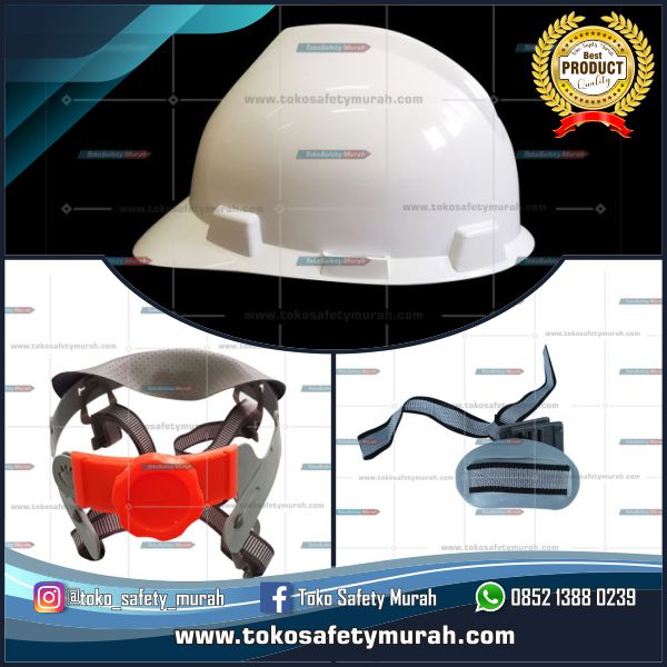 Helm A3 Putih + Inner Fastrack + Tali Dagu #Jual Alat Pelindung Diri ...