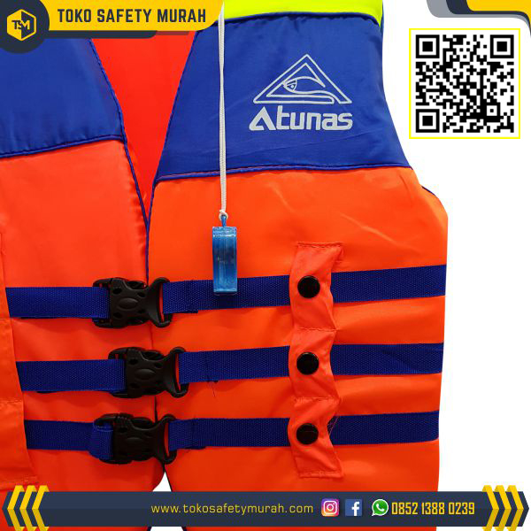 Life Jacket ATUNAS M / Lifebuoy Jaket Rompi Baju Pelampung Anak Dewasa ...