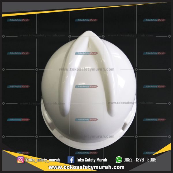 Helm A3 Putih + Inner Fastrack + Tali Dagu - Toko Safety Murah