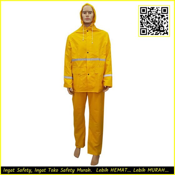 Mantel Jas Hujan Ponco Kelelawar / Poncho Kalong Raincoat Safety Proyek ...