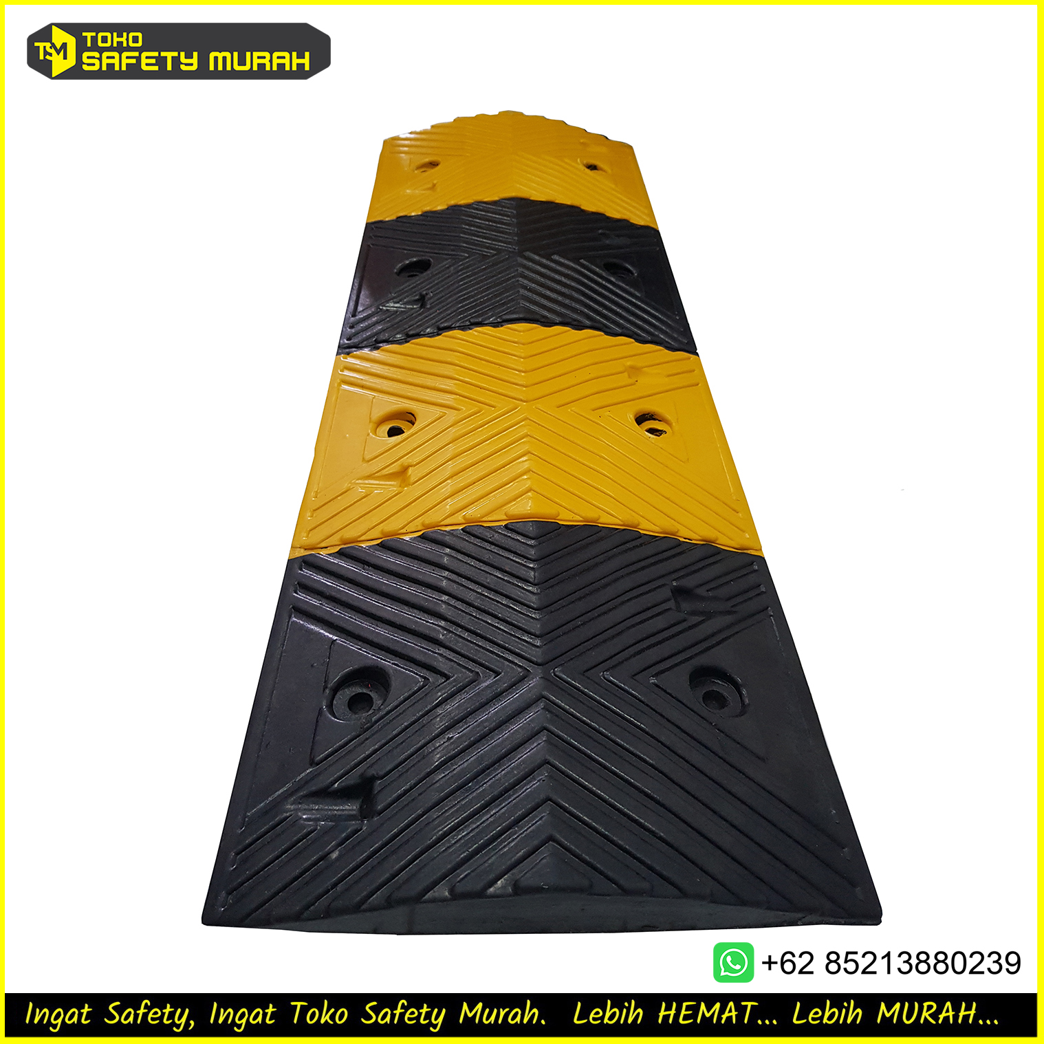 Speed Bump Rubber 1 meter / Polisi Tidur Karet 100cm / Speedbump 1m ...