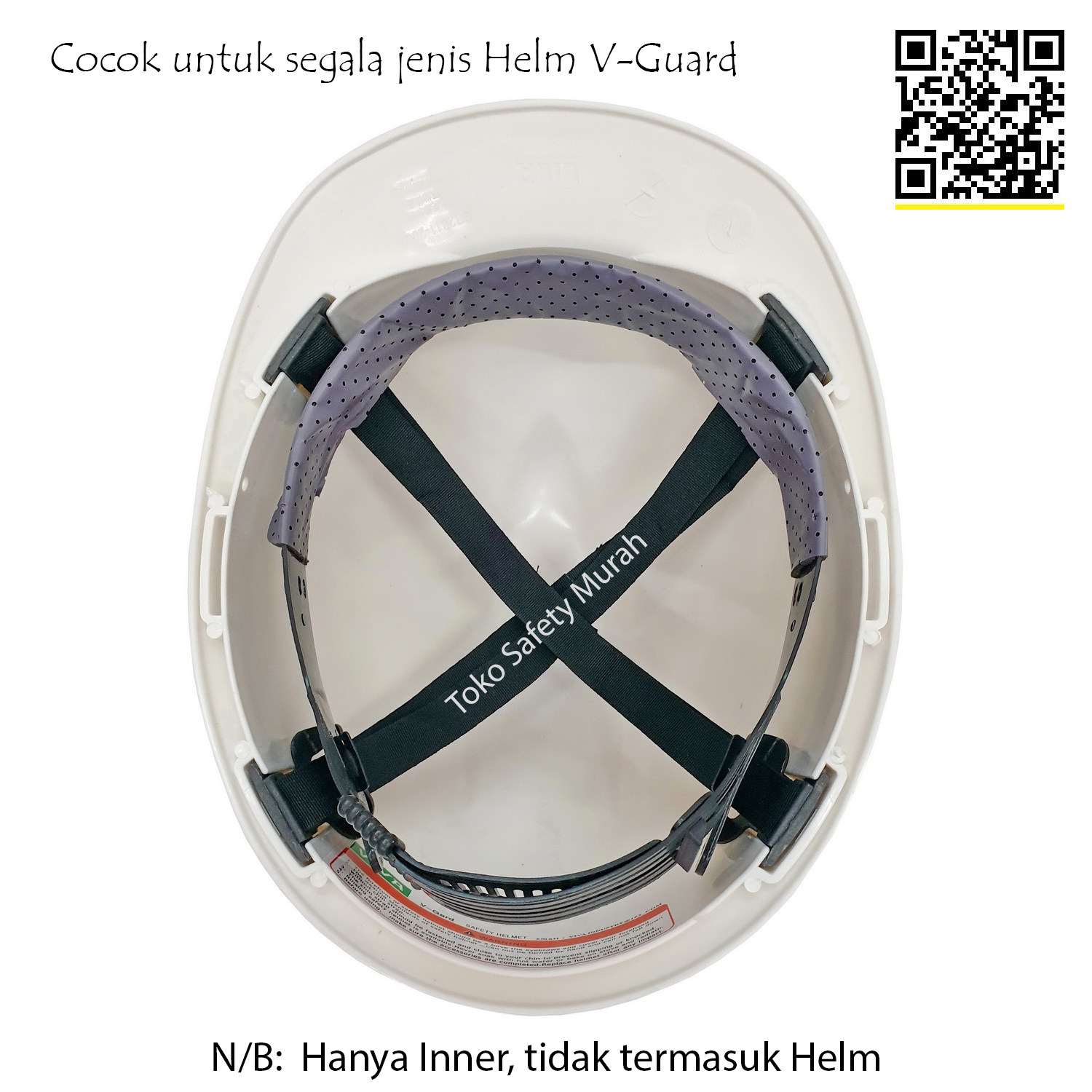 Sarang Inner Dalaman Helm Safety / Tatakan Helem V Gard VGuard Proyek # ...