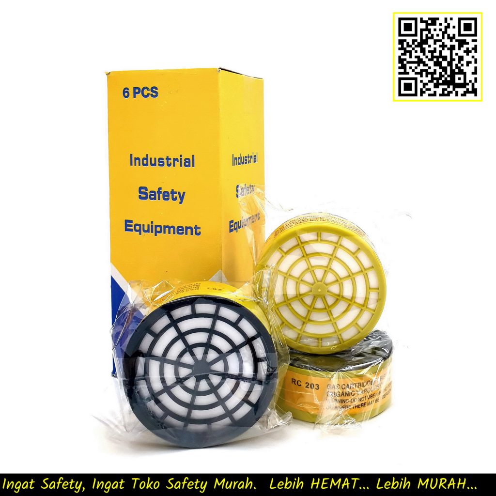 Masker Obat Double Filter NP 306 Safety Mask Chemical Respirator NP306 ...