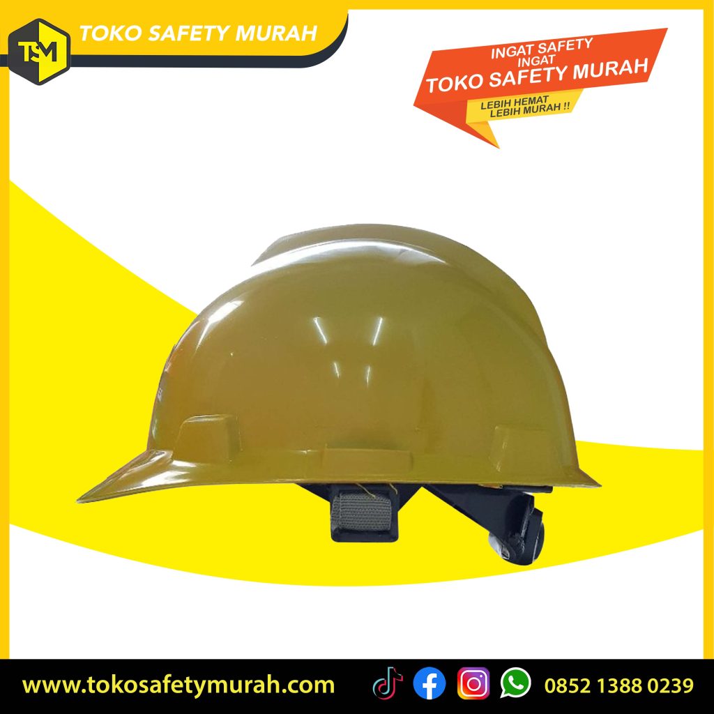 Helm TS Kuning Helm Safety Proyek / Alat Pelindung Kepala Inner Biasa # ...