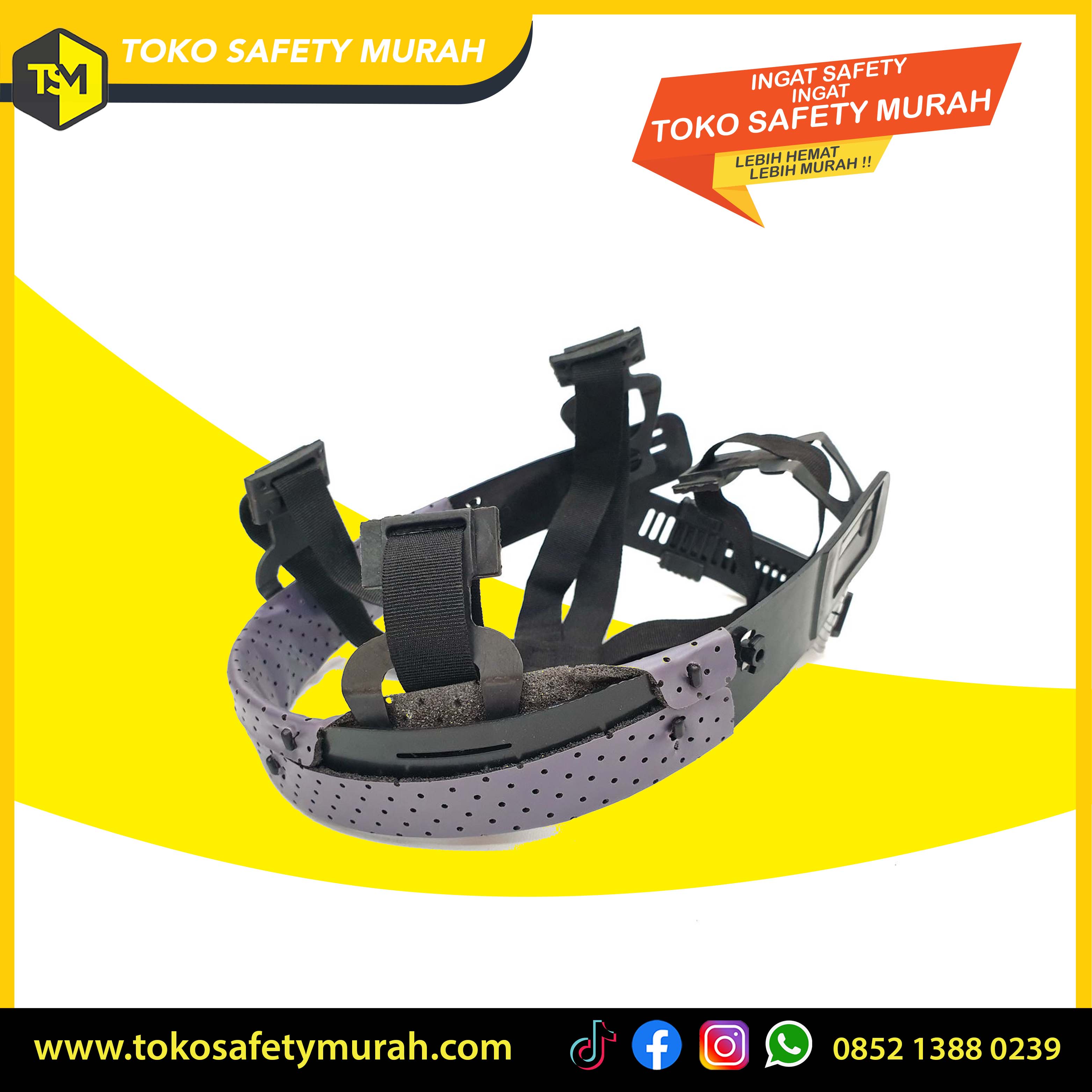 Inner Sarang Helm Safety Proyek / Tatakan Helmet Dalaman V Gard VGard # ...