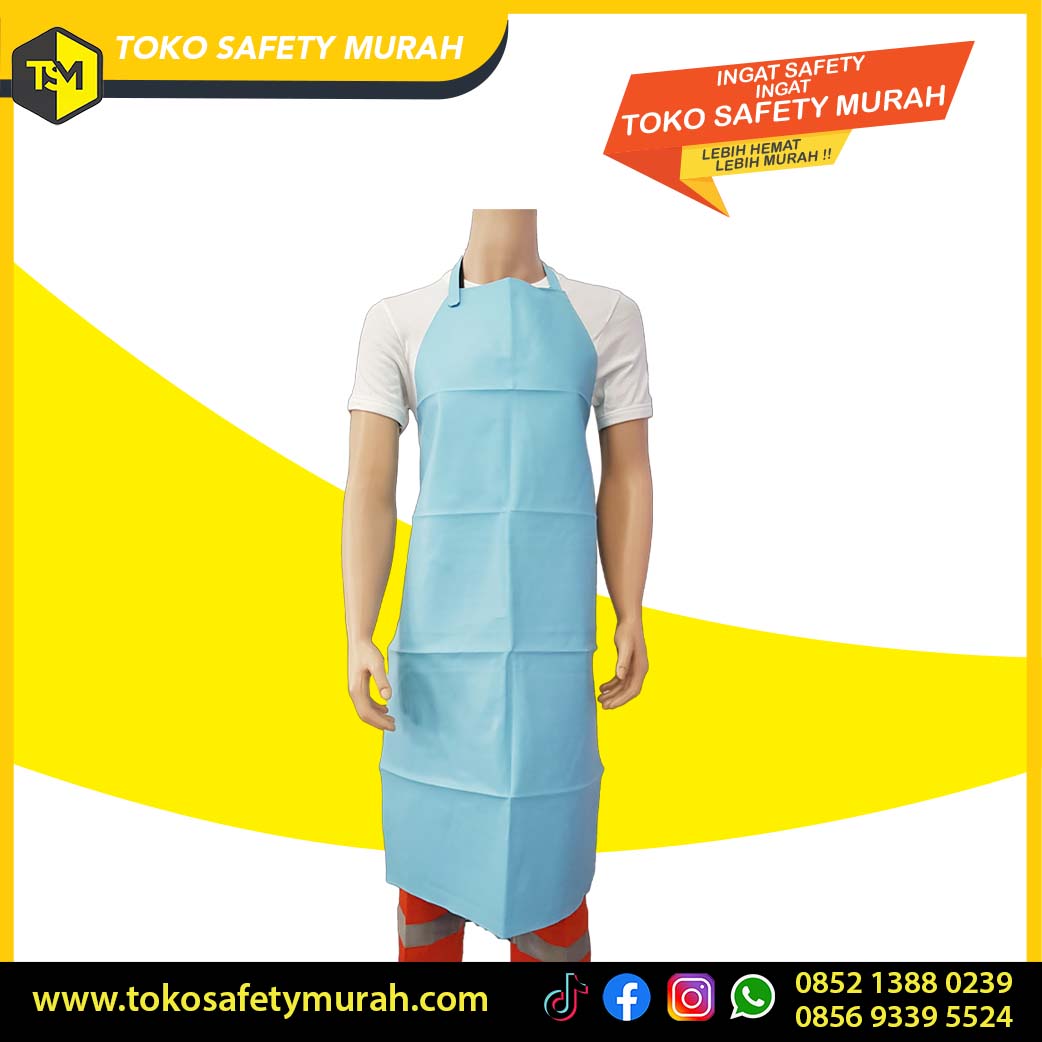 Apron PVC Celemek Tahan Air Panjang 110 cm #Jual Alat Pelindung Diri ...