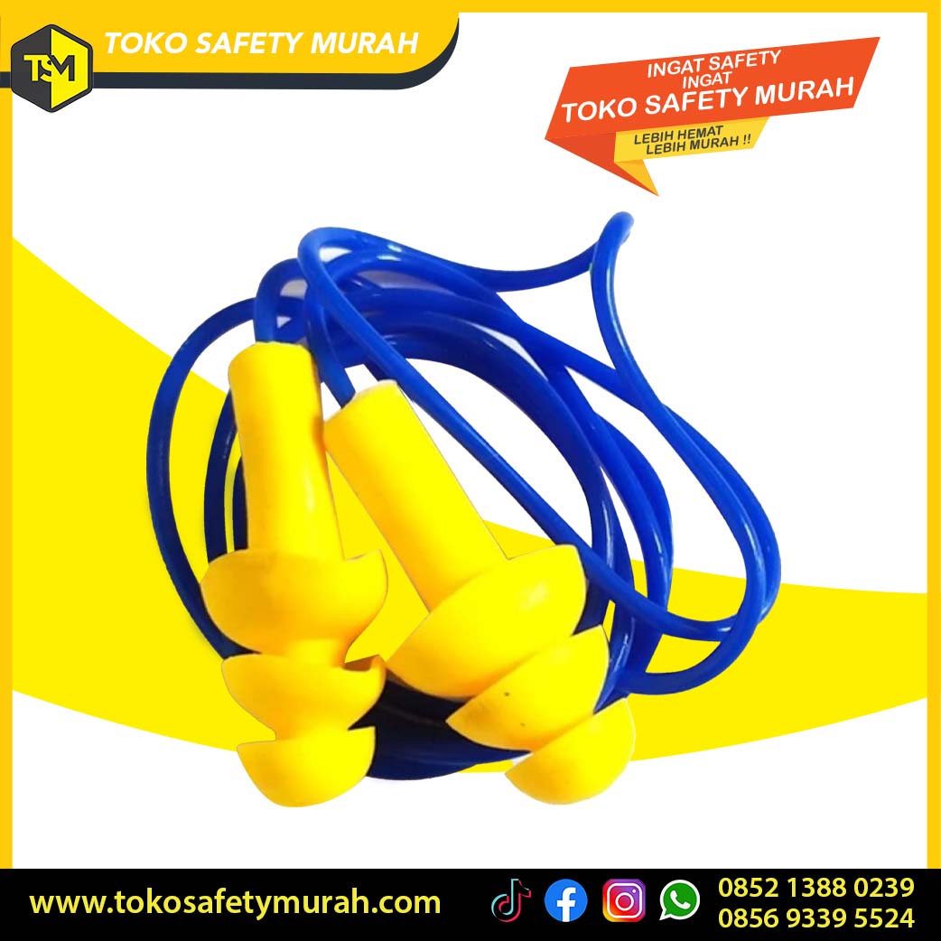 Jual Earplug Safety Soft Silicone Merk Gosave Kualitas Terbaik 2022