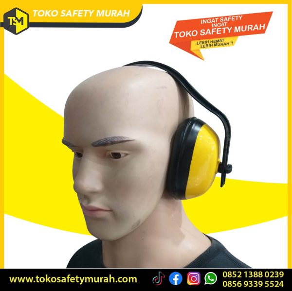Earmuff Penutup Telinga Safety Ear Protector Pelindung Telinga Anti ...
