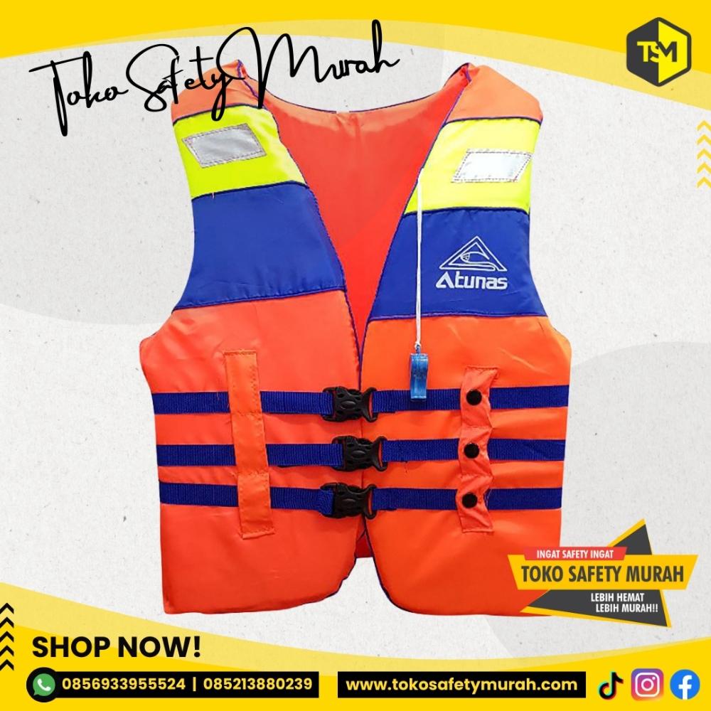 Life Jacket ATUNAS M / Lifebuoy Jaket Rompi Baju Pelampung Anak Dewasa ...