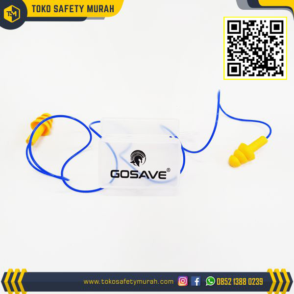 Jual Earplug Safety Soft Silicone Merk Gosave Kualitas Terbaik 2022