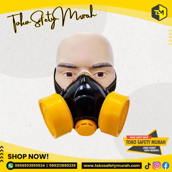 Jual Masker Safety NP 306 Tabung Ganda / Free Filter Catridge