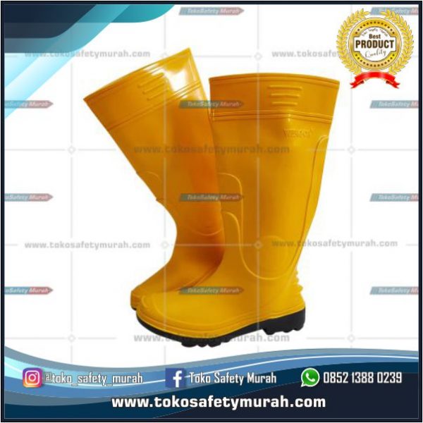 Sepatu Boot Karet Lentur Hijau Dove FORLI / Boots Model Tinggi Panjang ...