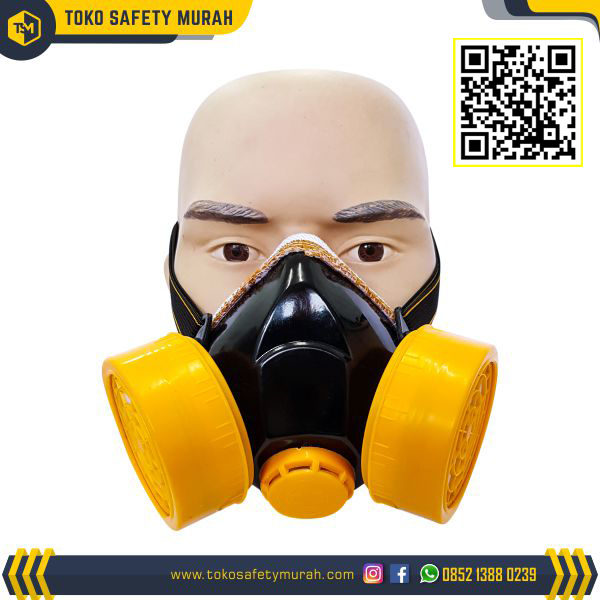 Jual Masker Safety NP 306 Tabung Ganda / Free Filter Catridge
