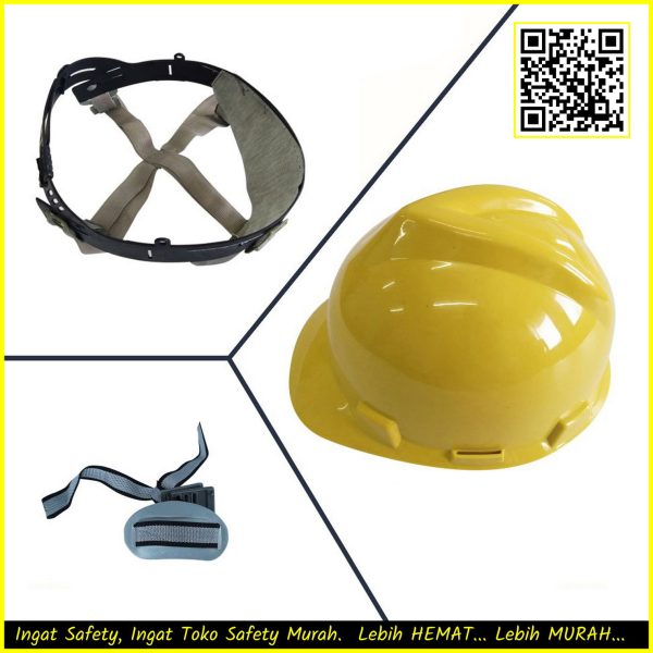 Helm Subkontraktor Pekerja Umum Proyek Safety Murah A3 Kuning Inner # ...