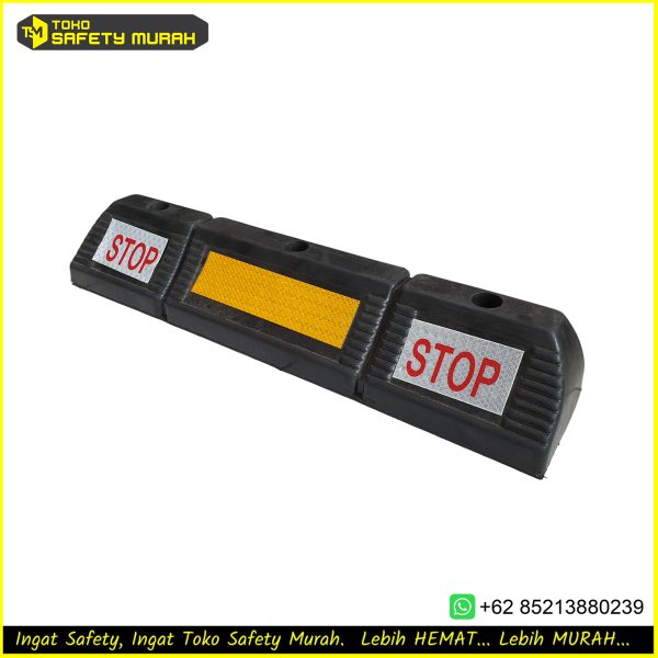 Wheel Stopper Rubber STOP / Karet Pengganjal Ban Mobil / Ganjal Roda ...