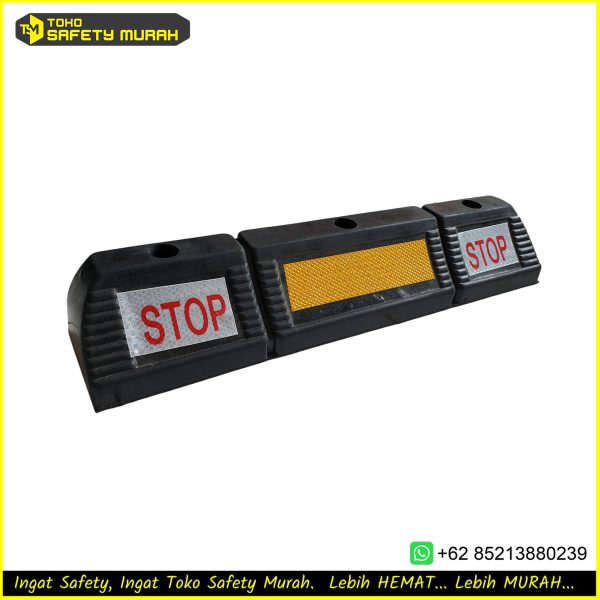 Wheel Stopper Rubber STOP / Karet Pengganjal Ban Mobil / Ganjal Roda ...