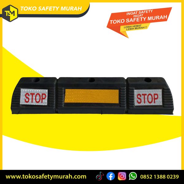 Wheel Stopper Rubber STOP / Karet Pengganjal Ban Mobil / Ganjal Roda ...