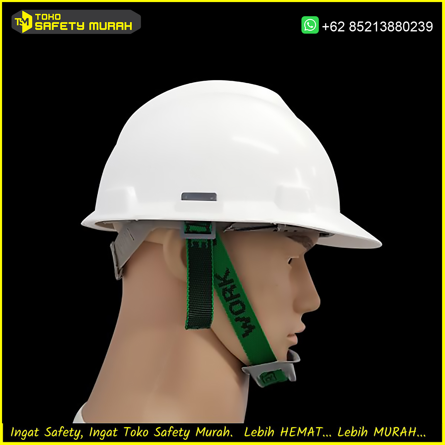 Helm Safety SNI MSA lokal / Helmet Kerja Proyek #Jual Alat Pelindung ...