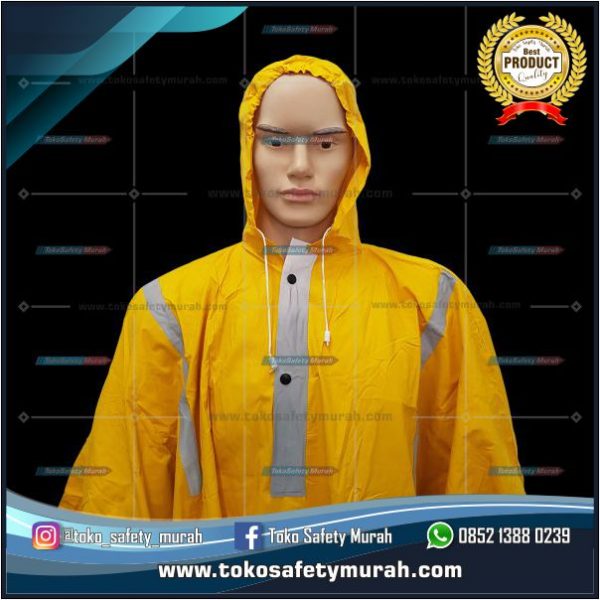 Jas Hujan Ponco Anti Air Cap Layar Scotlight Kuning #Jual Alat ...