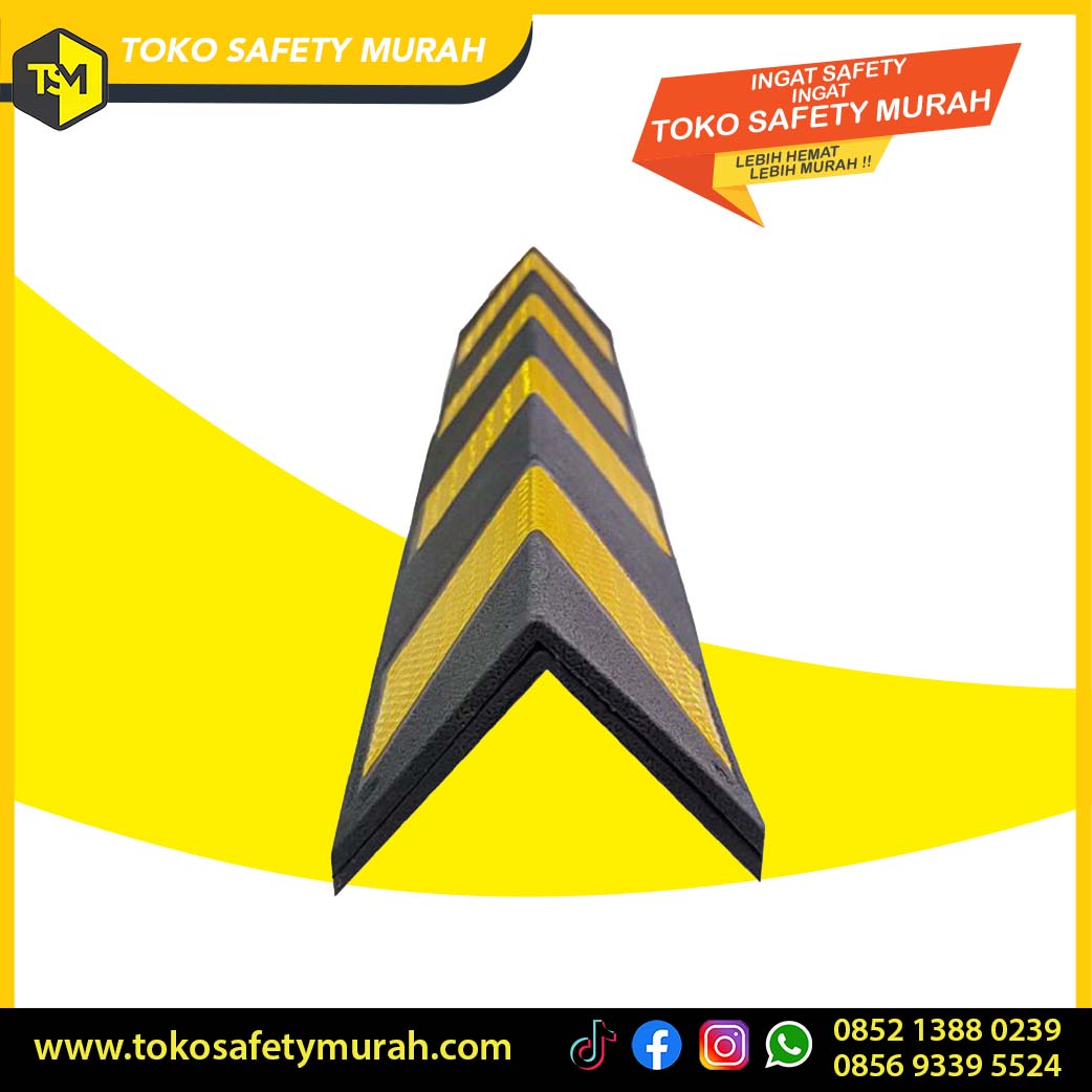 Rubber Corner Guard Panjang 80 cm / Karet Pelindung Sudut Tembok ...