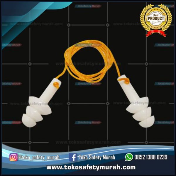 Earplug Murah / Ear Plug Sumbat Kuping Ultrafit Putih Penutup Telinga # ...