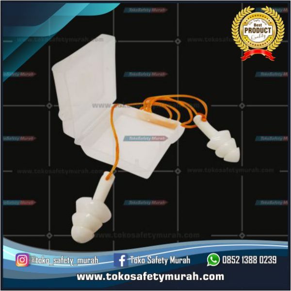 Earplug Murah / Ear Plug Sumbat Kuping Ultrafit Putih Penutup Telinga # ...