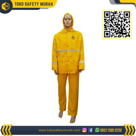 Jas Hujan Ponco Anti Air Cap Layar Scotlight Kuning #Jual Alat ...