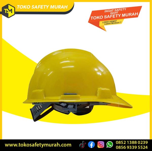 Helm Proyek HSM Kuning V Gard safety Helmet Inner Biasa #Jual Alat ...
