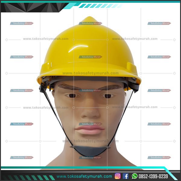 Helm Safety Proyek Alat Pelindung Kepala HSM Putih Inner Biasa #Jual ...
