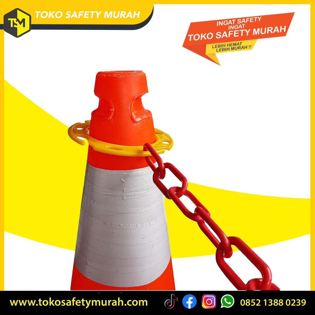 Cone Chain Ring Connector / Ring Gantungan Rantai Plastik Traffic Cone ...