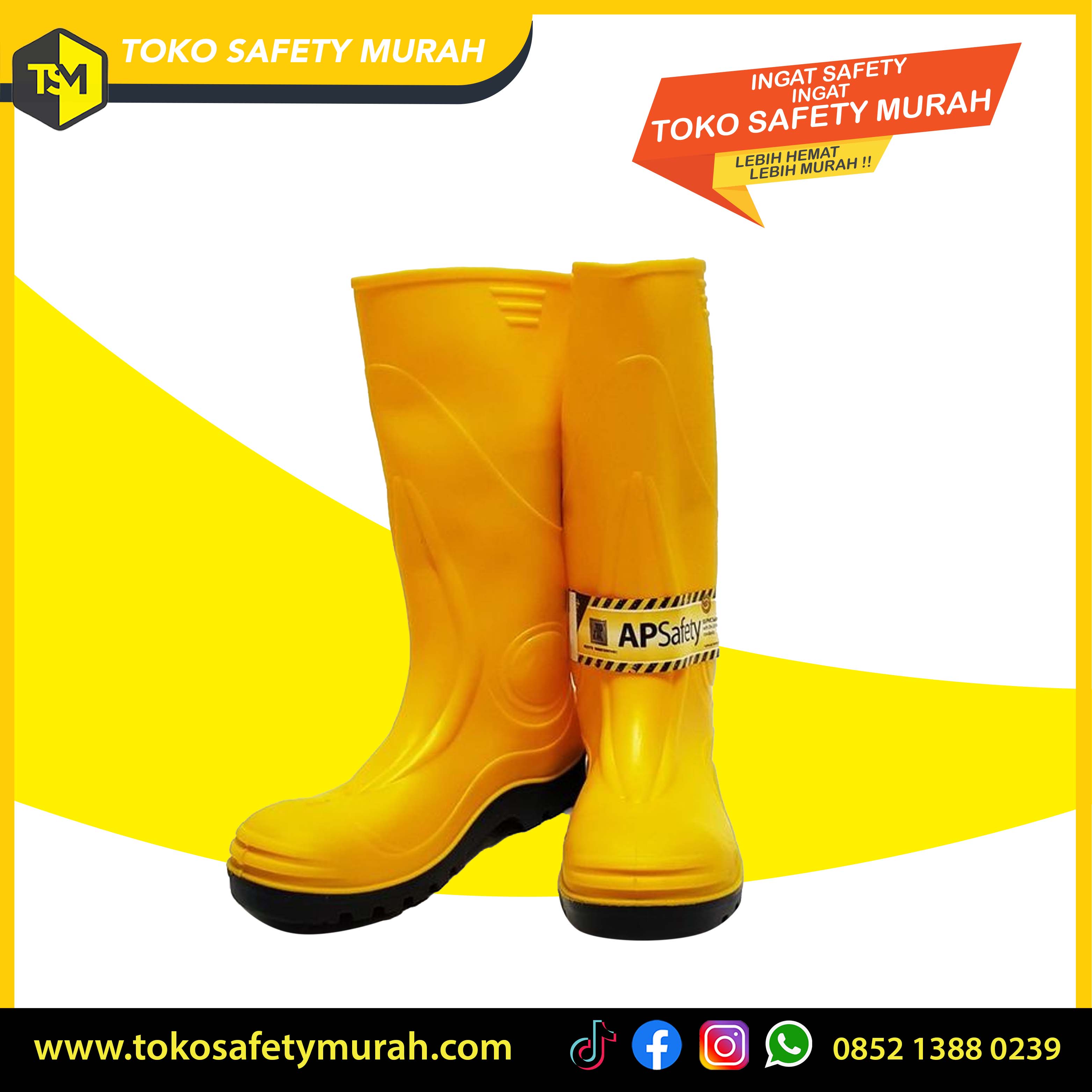 Sepatu Boot AP Safety S5 Toecap Steel Toe / AP Boots Original Toe Cap ...
