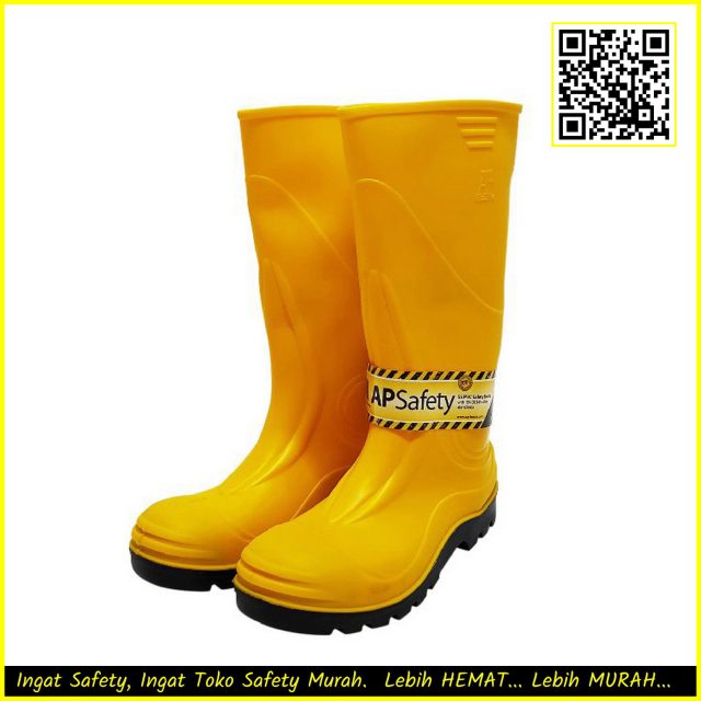 Sepatu AP Boot Terra Eco 3 / ORIGINAL APD Medis Boots Karet Eco3 Yellow ...