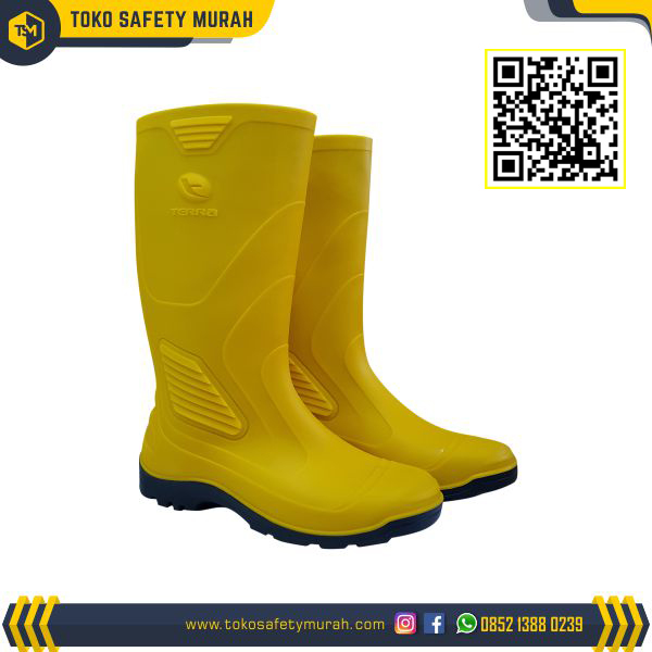 Sepatu AP Boot Terra Eco 3 / ORIGINAL Boots Karet Eco3 Yellow PVC ...