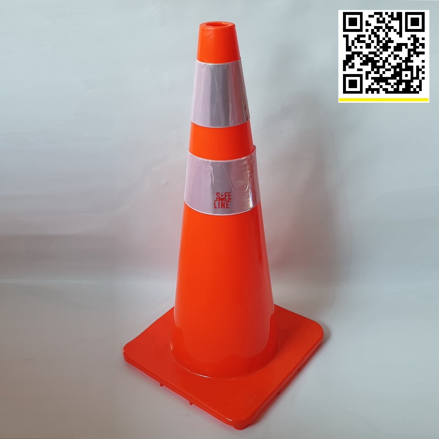 Traffic Cone Pembatas Jalan Kerucut Jalan Safety Cone Rubber 70 Cm BAHAN TEBAL Safe Line - Toko ...