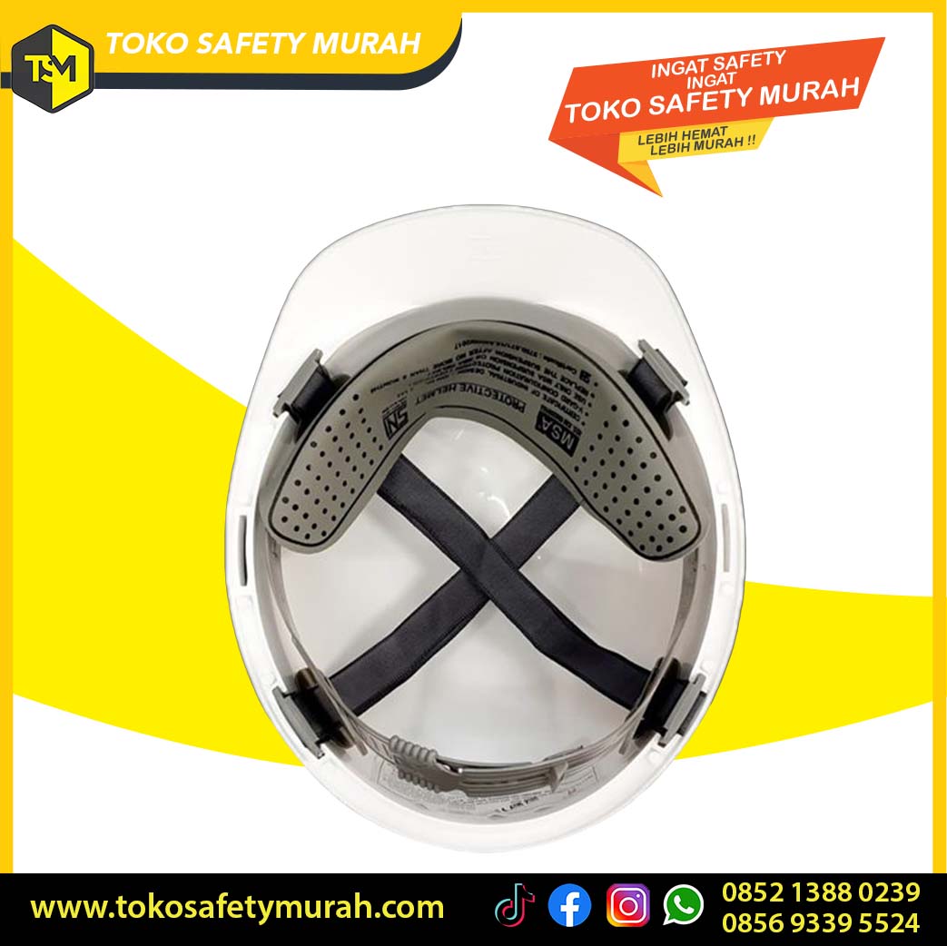 Helm Topi Helmet Proyek Safety MSA Lokal SNI + Sarang Inner - Toko ...