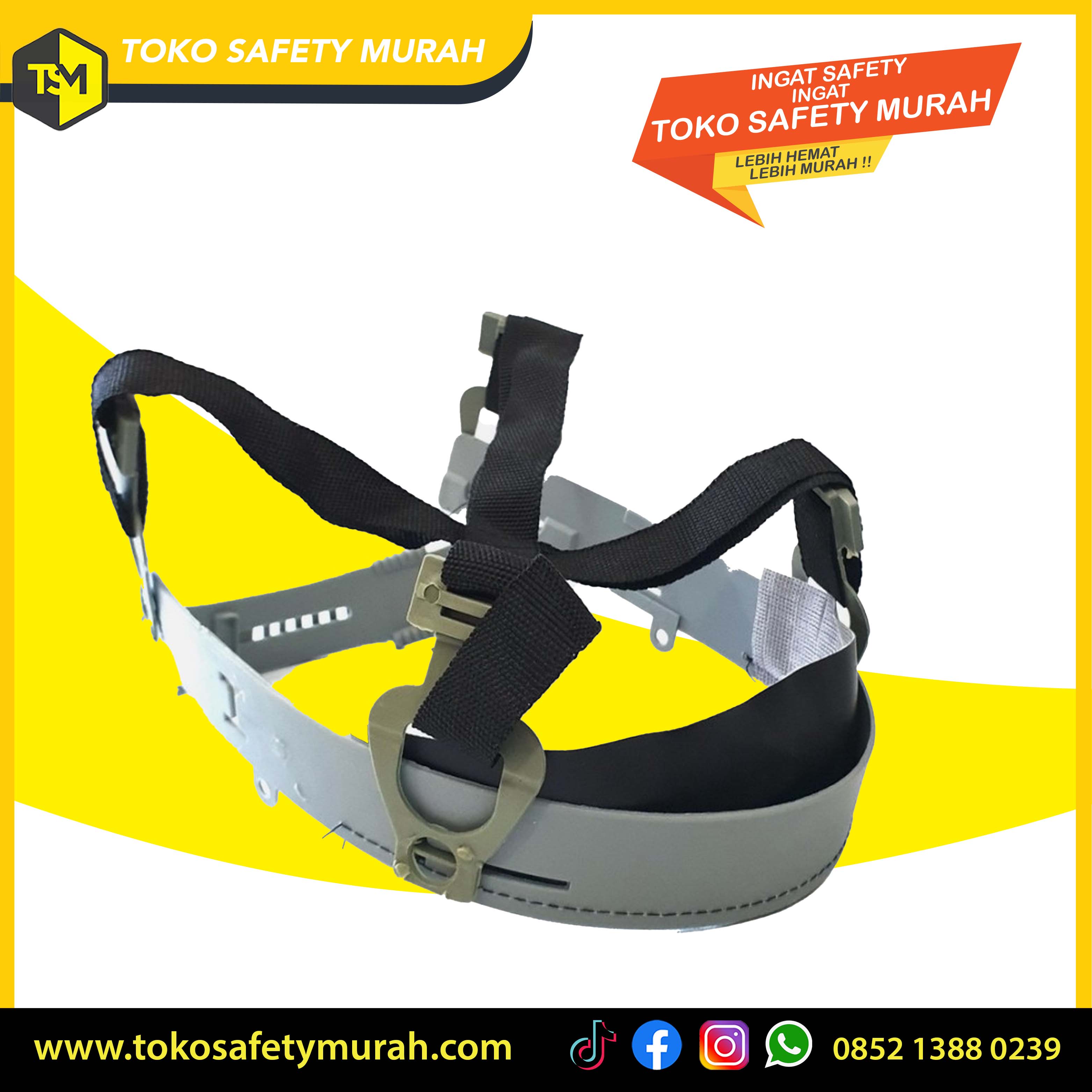Tatakan Sarang Inner Helm Proyek Safety Model V Guard A3 - Toko Safety ...