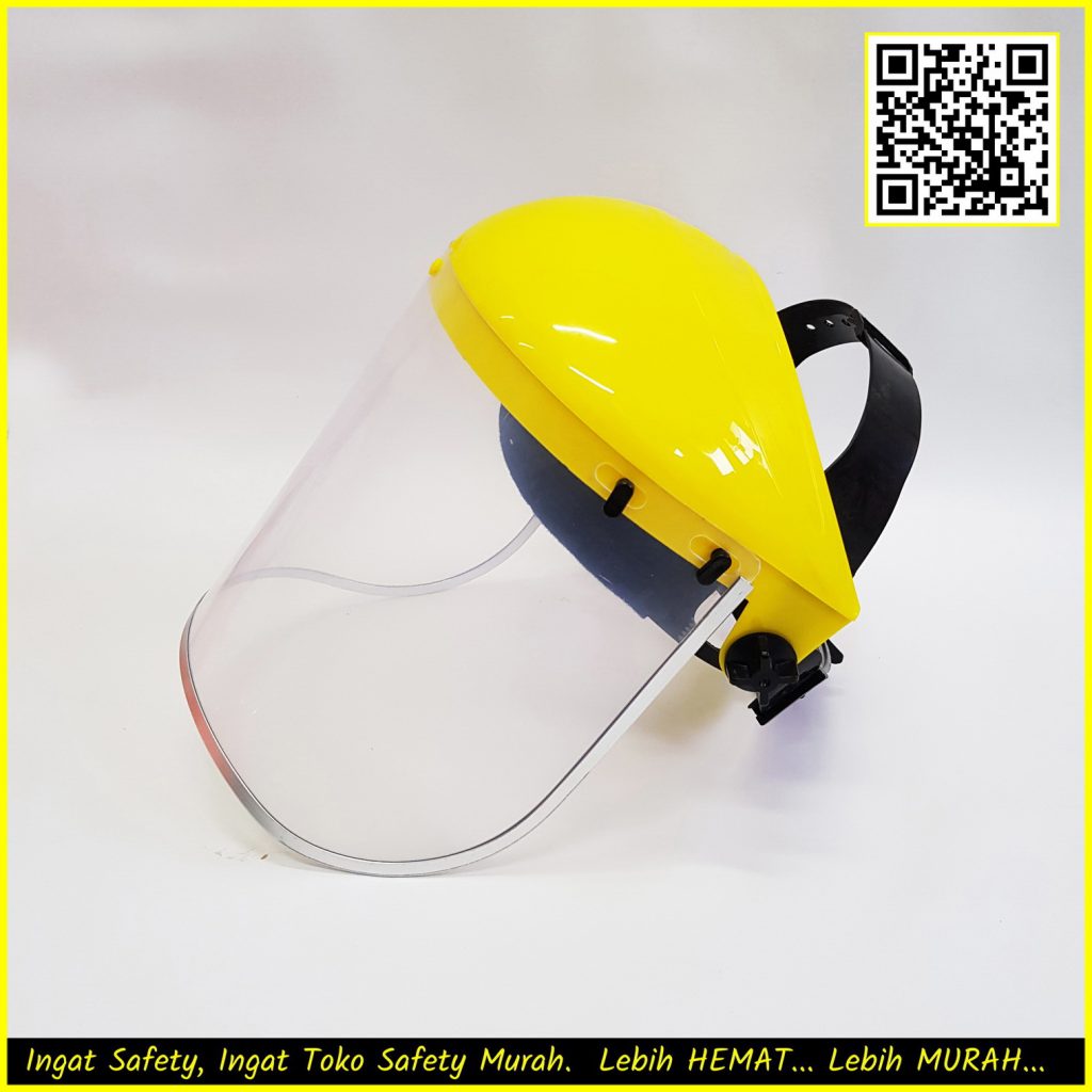 1 set Full Face Shield+Visor APD Premium Safety / Pelindung Muka Wajah ...