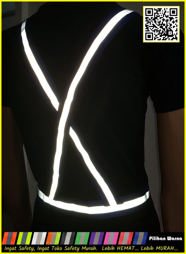 Rompi V Karet / Safety Vest Rompi Proyek 10 WARNA LENGKAP / Reflective ...