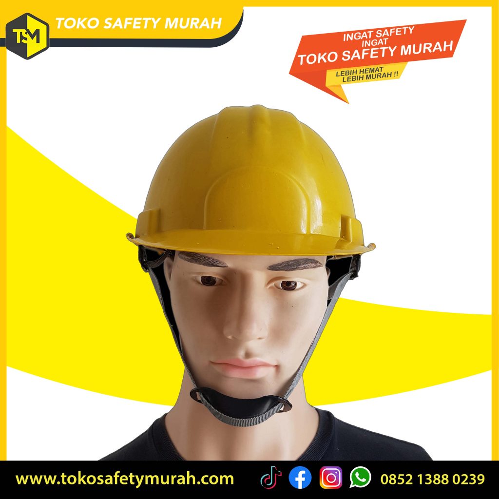 Helm Proyek MURAH FULL 1SET KOMPLIT Helm + Inner dan Tali Dagu / Safety ...