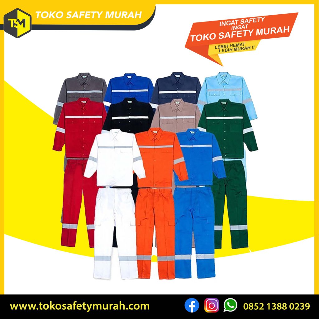 Wearpack IMJ Super Besar Jumbo 4XL / Setelan Baju Celana K3 Seragam ...
