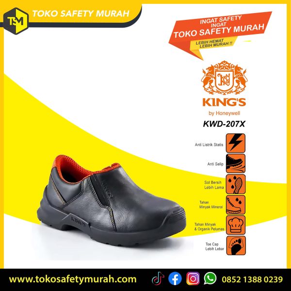 Sepatu Safety Kings by Honeywell KWD 207X King's Original King KWD207X ...