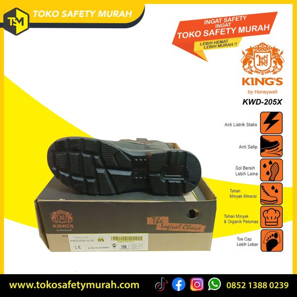 Sepatu Safety Kings by Honeywell KWD 205X King's Original King KWD205X ...