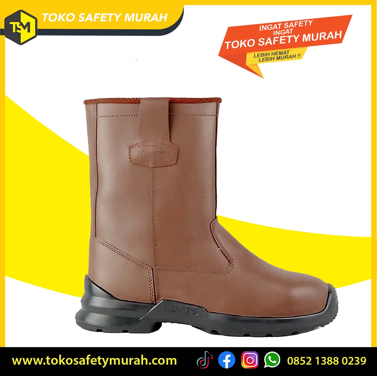 Sepatu Safety Kings by Honeywell Safety Shoes Original King KWD205CX ...