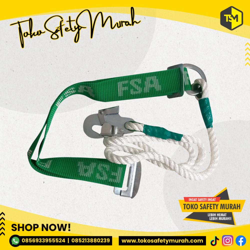 FBH Full Body Harness Double Big Hook Besar Alat Safety Belt Sabuk Tali ...