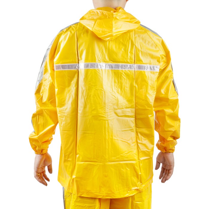 Mantel Jas Hujan Setelan Baju dan Celana Raincoat Kuning Kuda Laut ...