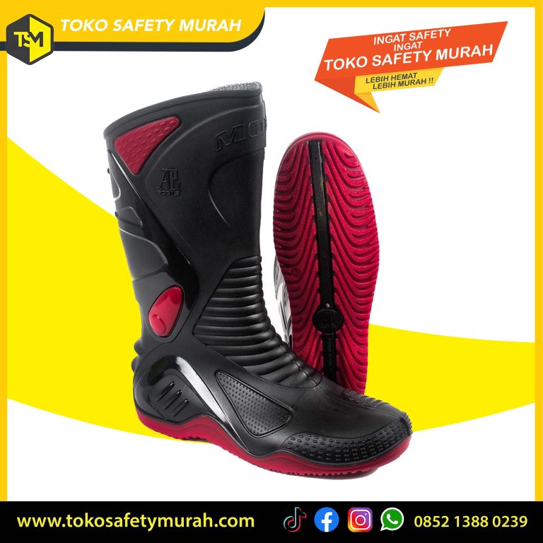 Sepatu Boot Proyek Tinggi Karet Kerja Proyek Cor Kebun Taman Shogun 818 ...