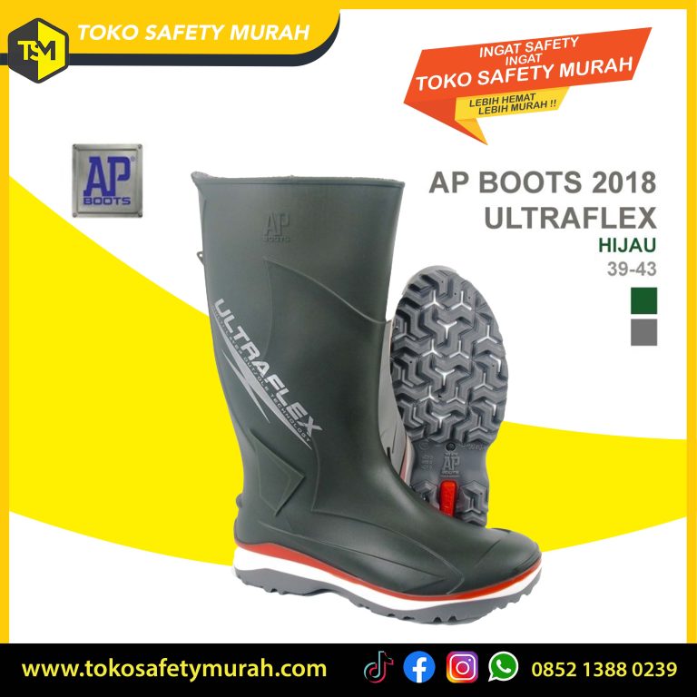 Sepatu Boot Safety Petrova Steel Toe Cap Midsole Besi Boots Toecap ...