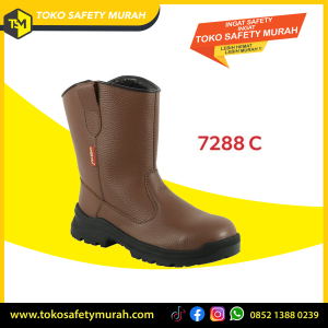 Sepatu Boot Safety Petrova Steel Toe Cap Midsole Besi Boots Toecap ...