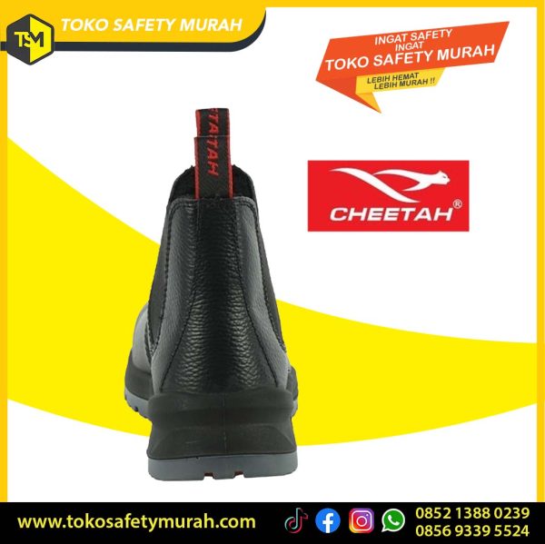 Sepatu Safety Cheetah Original 7110 Hitam Safety Shoes Sepatu Kerja ...