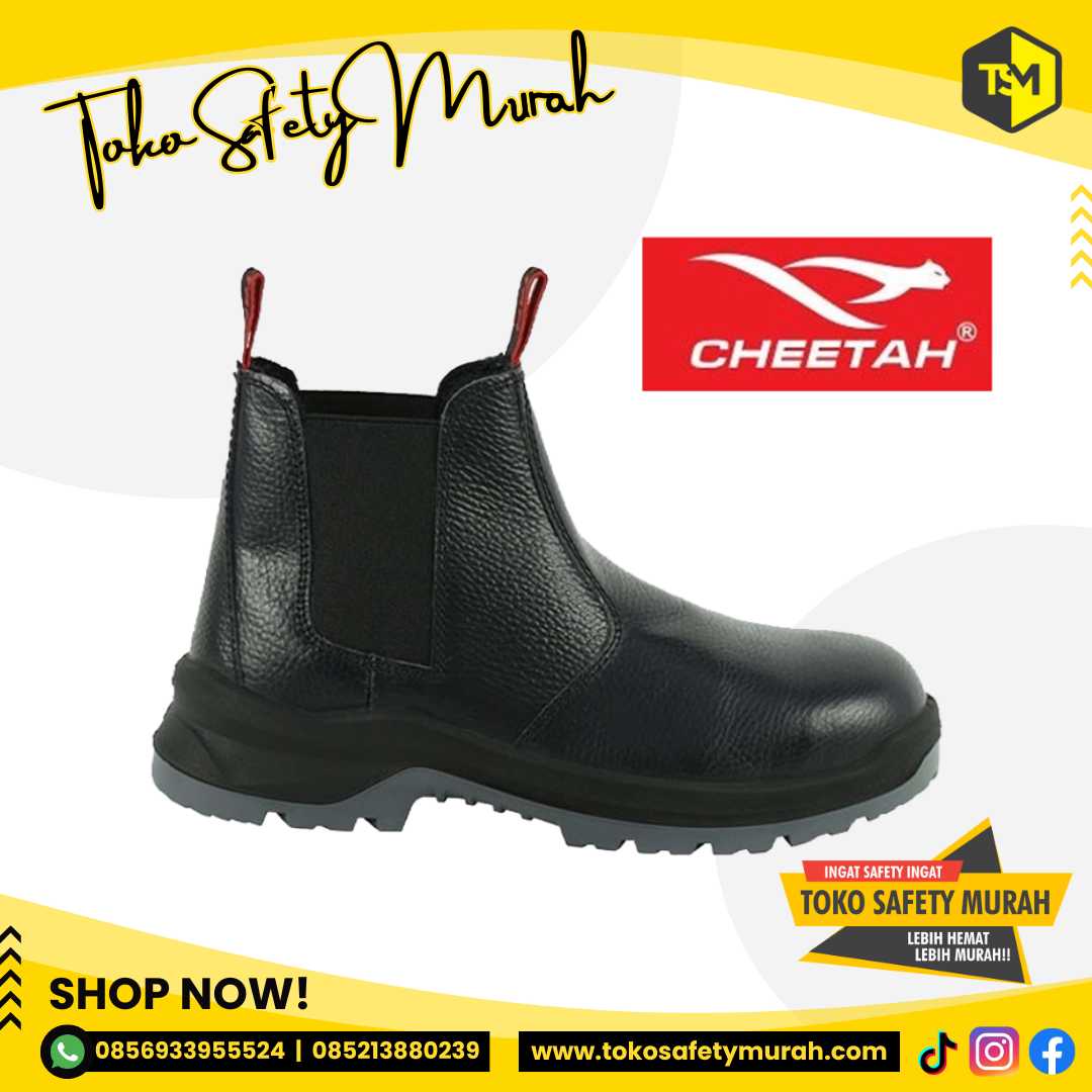 Sepatu Safety Cheetah 7110H – Toko Safety Murah